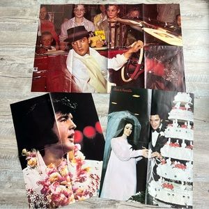 Wall Decor | Vintage Elvis Presley Original Posters Double Sided | Poshmark